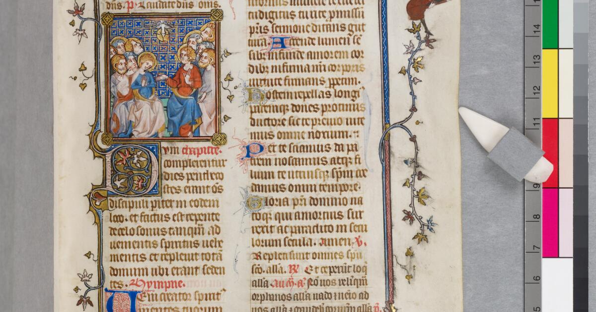 Western Medieval Manuscripts : Breviary of Marie de Saint Pol