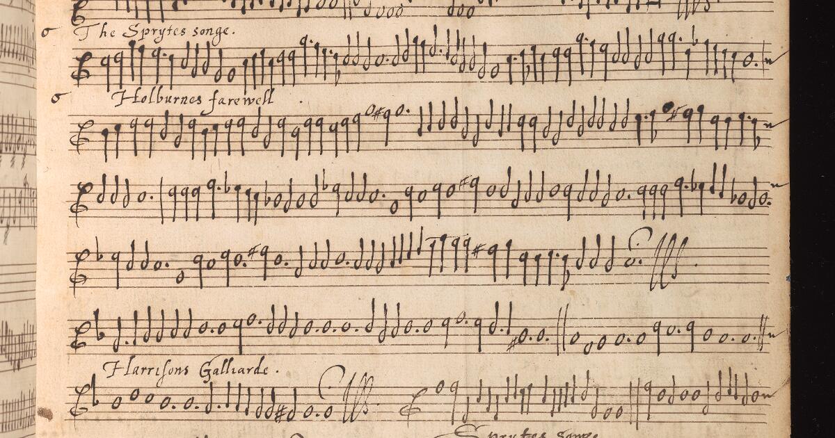 Music : Matthew Holmes, mixed consort recorder parts