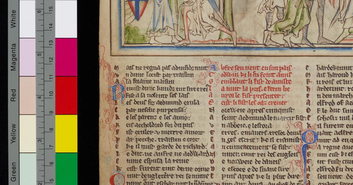 Western Medieval Manuscripts : Life of St Edward the Confessor