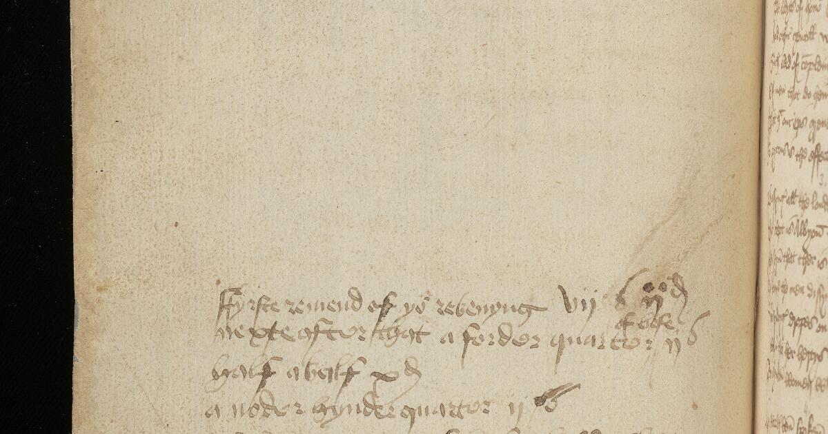 Western Medieval Manuscripts : Findern Manuscript