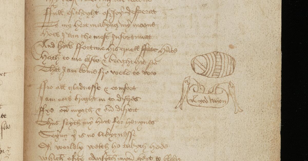 Western Medieval Manuscripts : Findern Manuscript