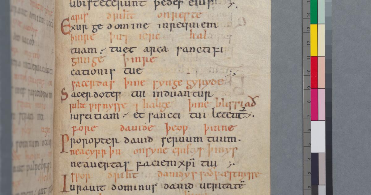 Christian Works : Winchcombe Psalter