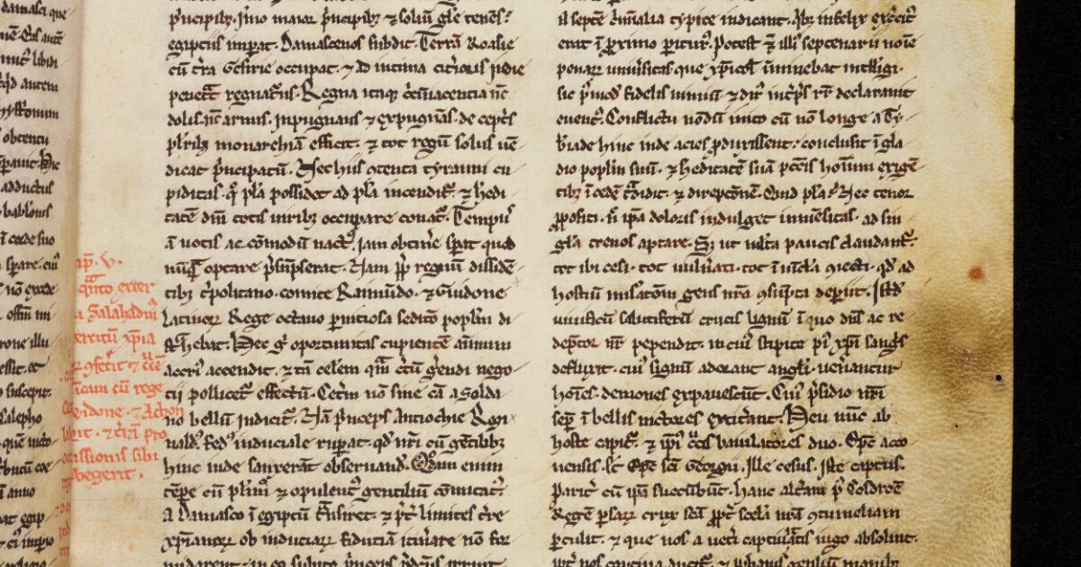 Western Medieval Manuscripts : Compilation of crusade texts
