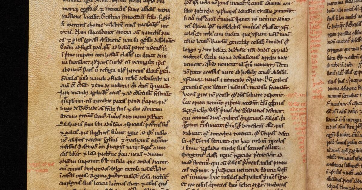 Western Medieval Manuscripts : Compilation of crusade texts