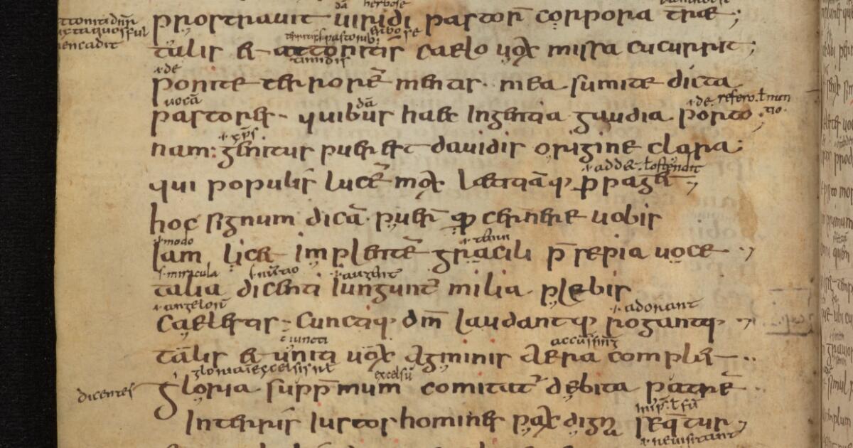Western Medieval Manuscripts : Cambridge Juvencus