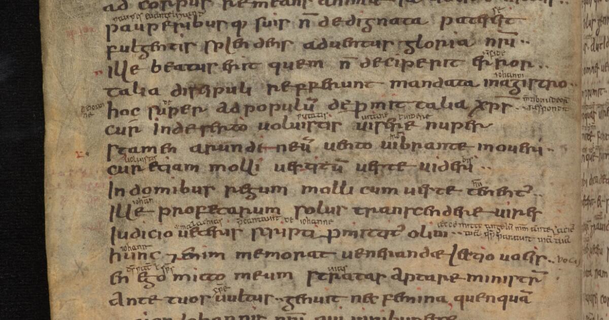 Western Medieval Manuscripts : Cambridge Juvencus