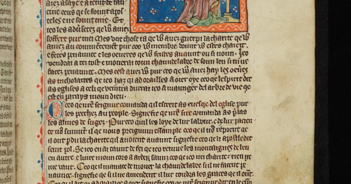 Western Medieval Manuscripts : Trilingual compendium of texts