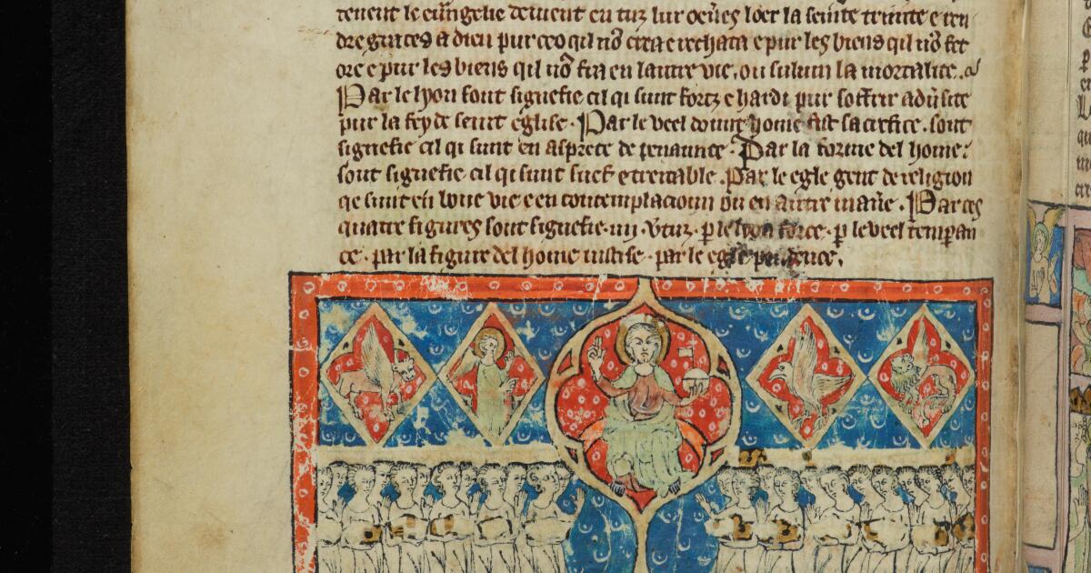 Western Medieval Manuscripts : Trilingual compendium of texts