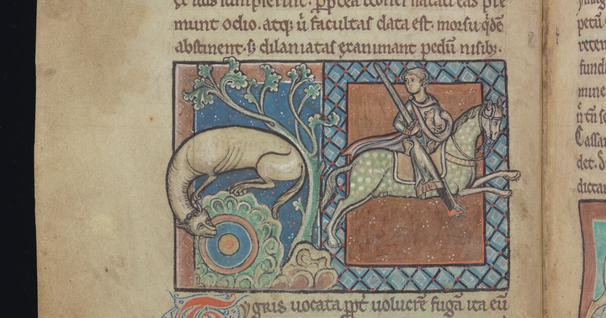 Western Medieval Manuscripts : Bestiary