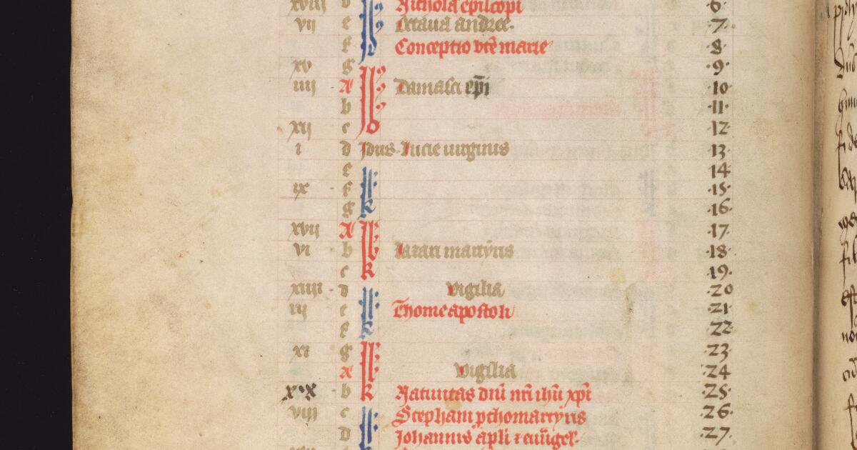 Western Medieval Manuscripts : Book of Hours