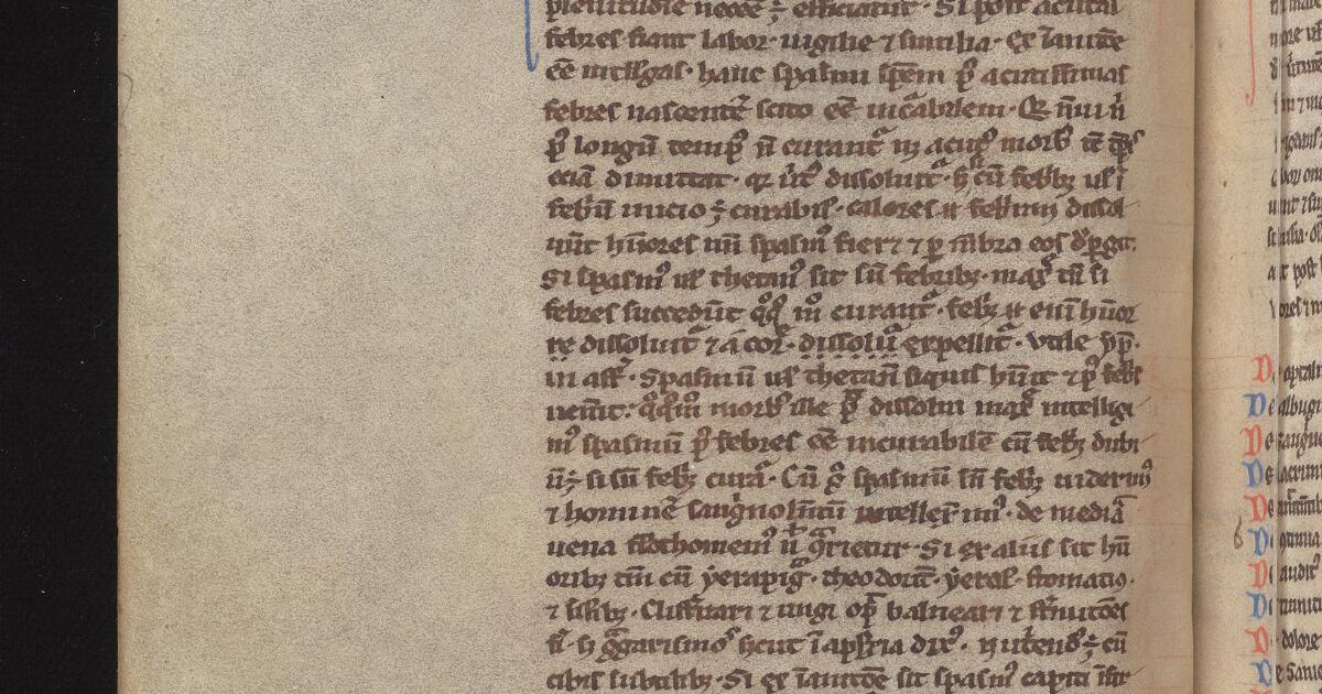 Western Medieval Manuscripts : Constantinus Africanus, al-Khwarizmi ...