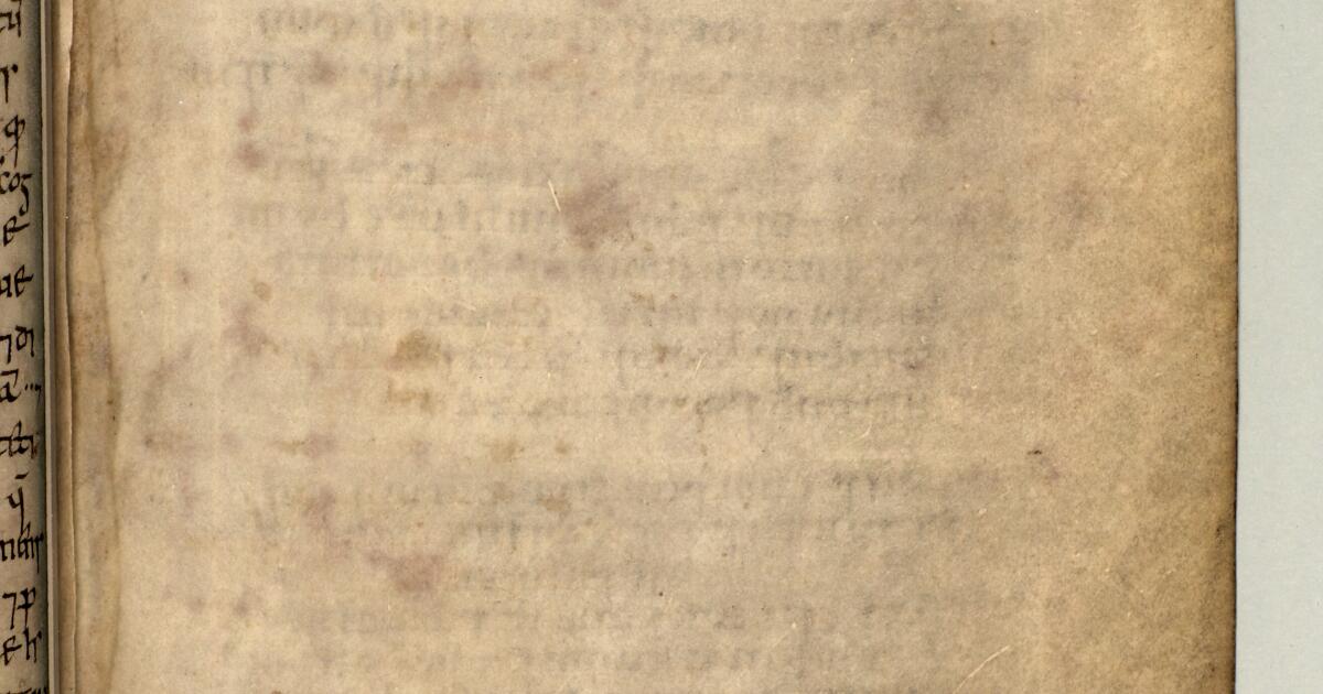 Western Medieval Manuscripts : Book of Deer