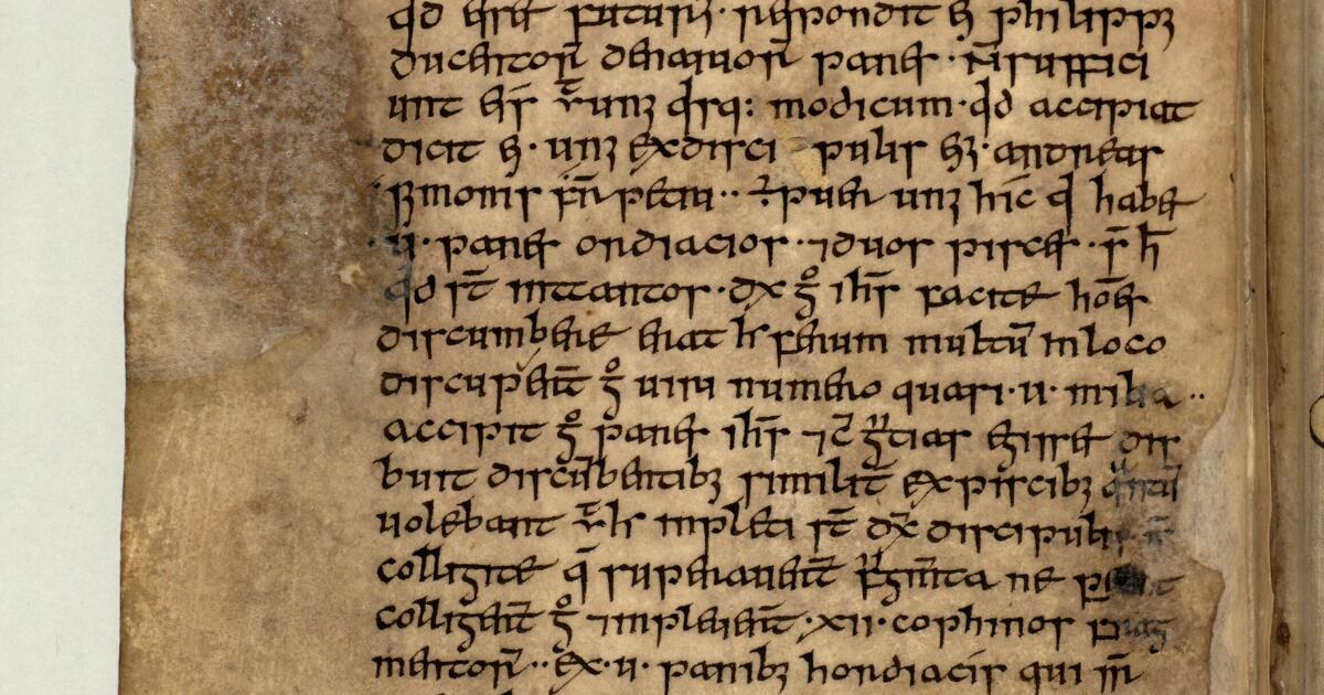 Western Medieval Manuscripts : Book of Deer