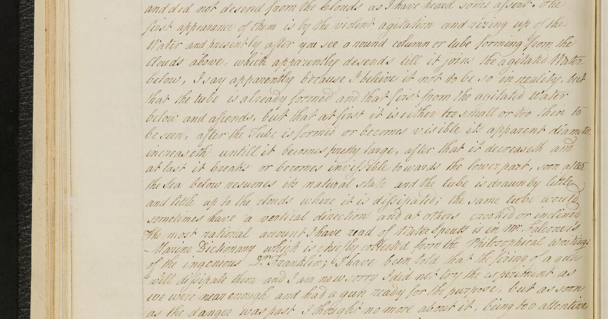 National Maritime Museum Manuscripts : Journal of Captain Cook's voyage ...