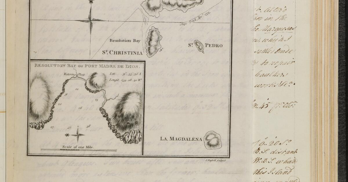 National Maritime Museum Manuscripts : Journal of Captain Cook's voyage ...
