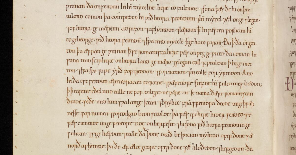 Western Medieval Manuscripts : Bede, Historia ecclesiastica gentis ...