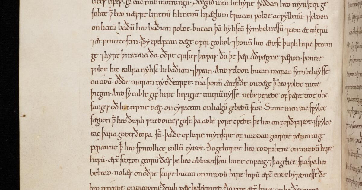 Western Medieval Manuscripts : Bede, Historia ecclesiastica gentis ...