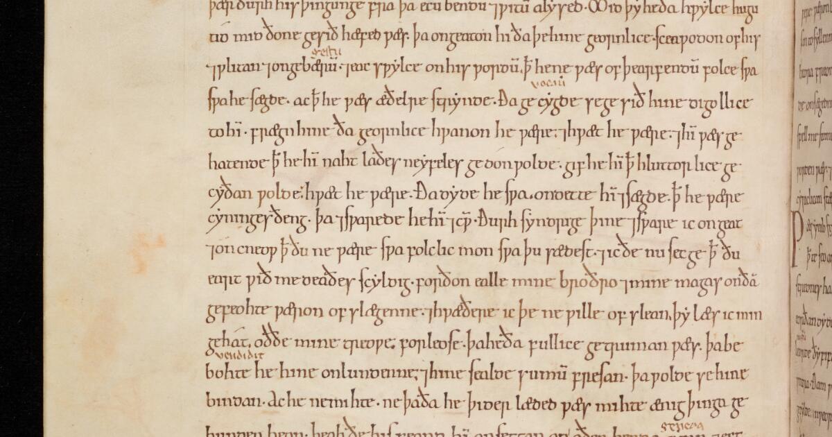 Western Medieval Manuscripts : Bede, Historia ecclesiastica gentis ...