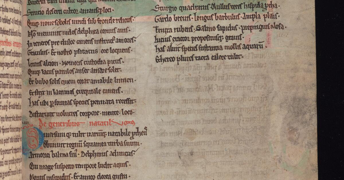 Western Medieval Manuscripts : Didactic miscellany, containing a ...