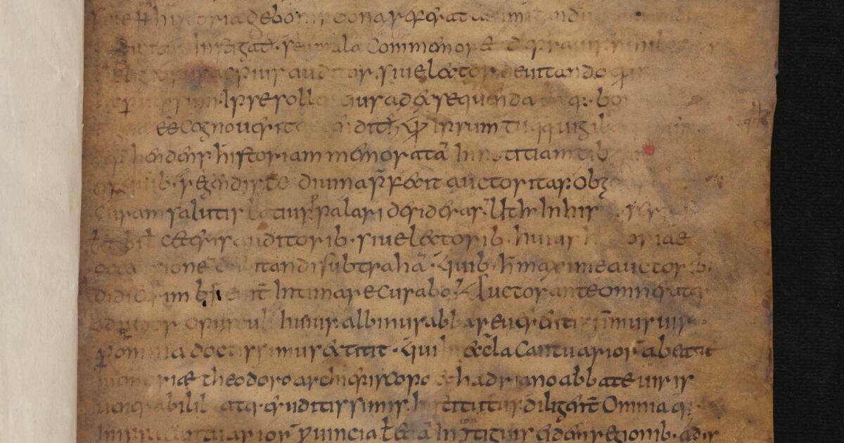 Western Medieval Manuscripts : Bede, Historia ecclesiastica gentis ...