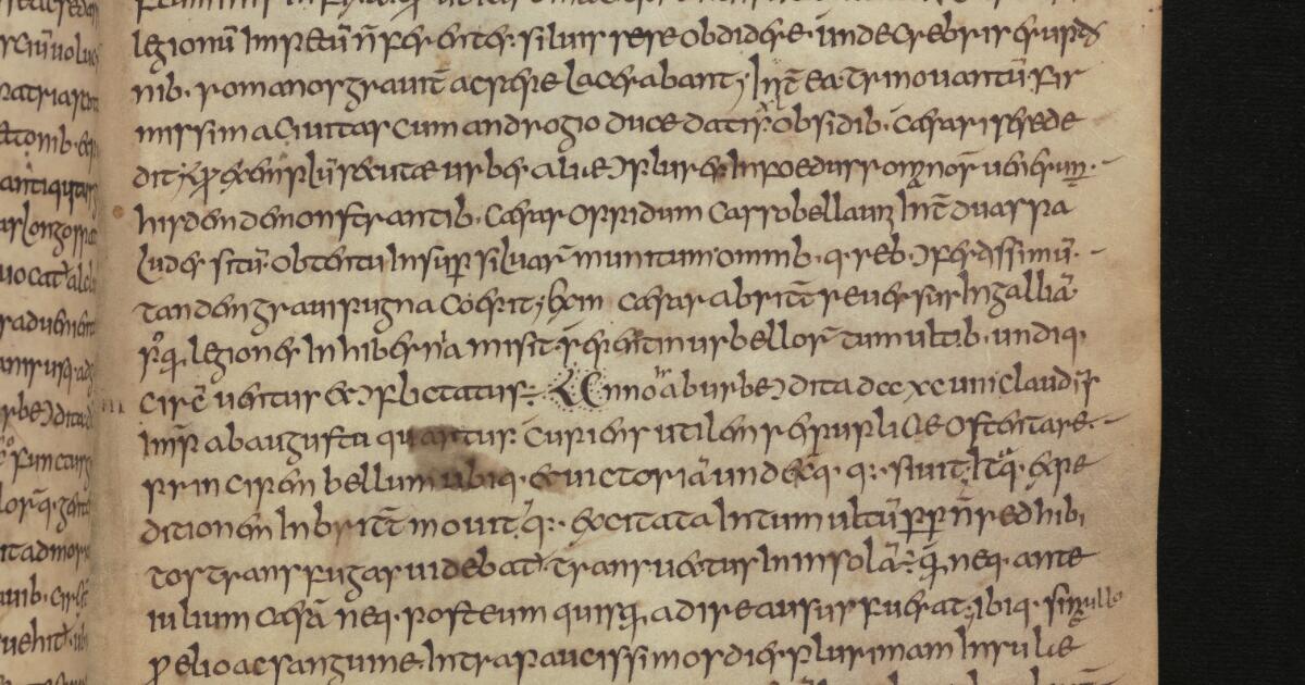 Western Medieval Manuscripts : Bede, Historia ecclesiastica gentis ...