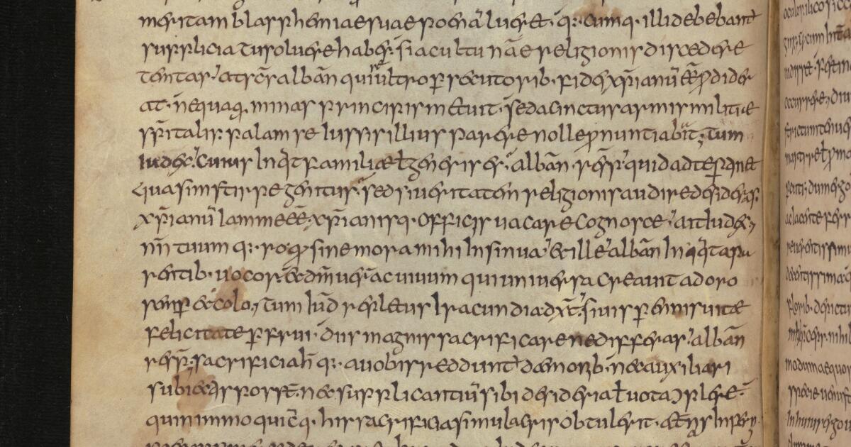 Western Medieval Manuscripts : Bede, Historia ecclesiastica gentis ...
