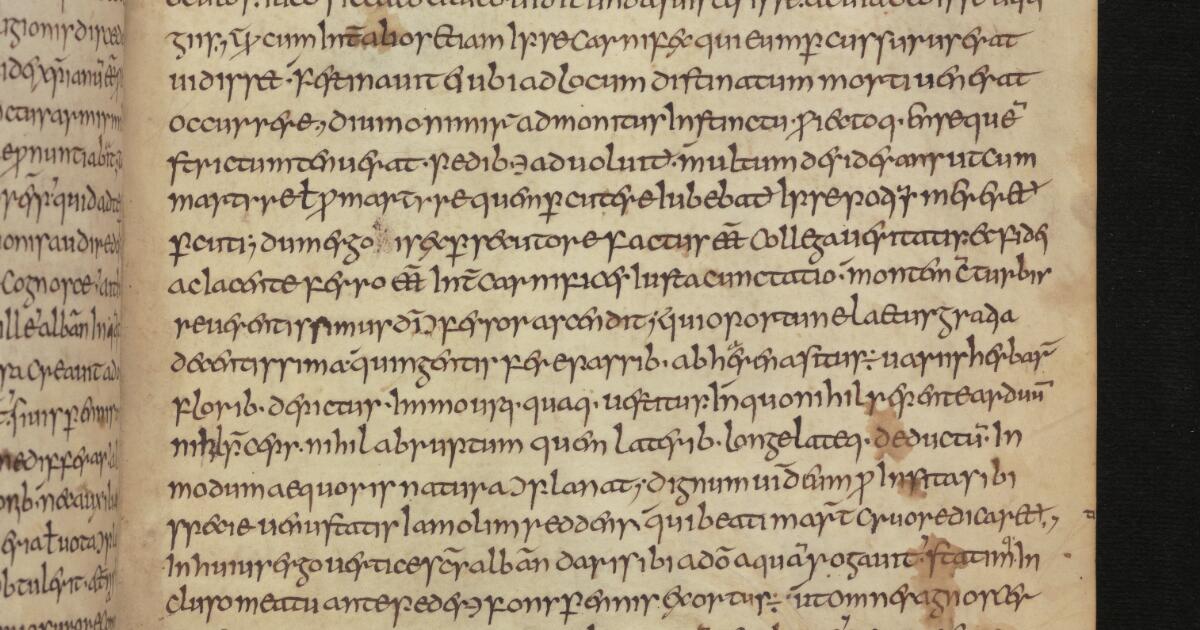 Western Medieval Manuscripts : Bede, Historia ecclesiastica gentis ...