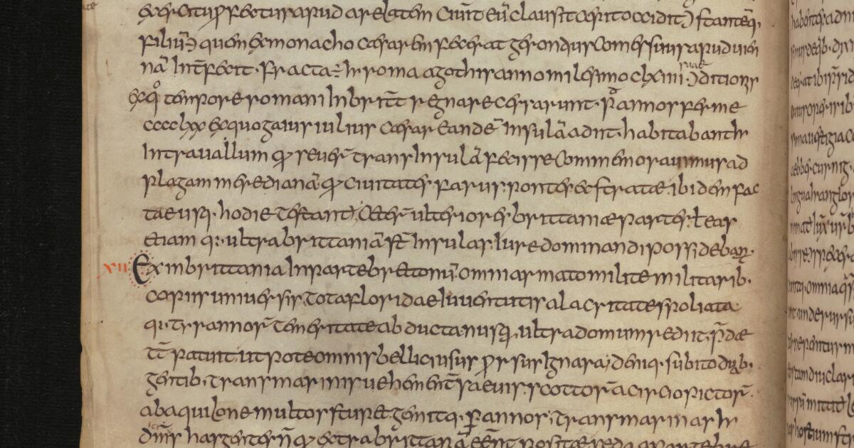 Western Medieval Manuscripts : Bede, Historia ecclesiastica gentis ...