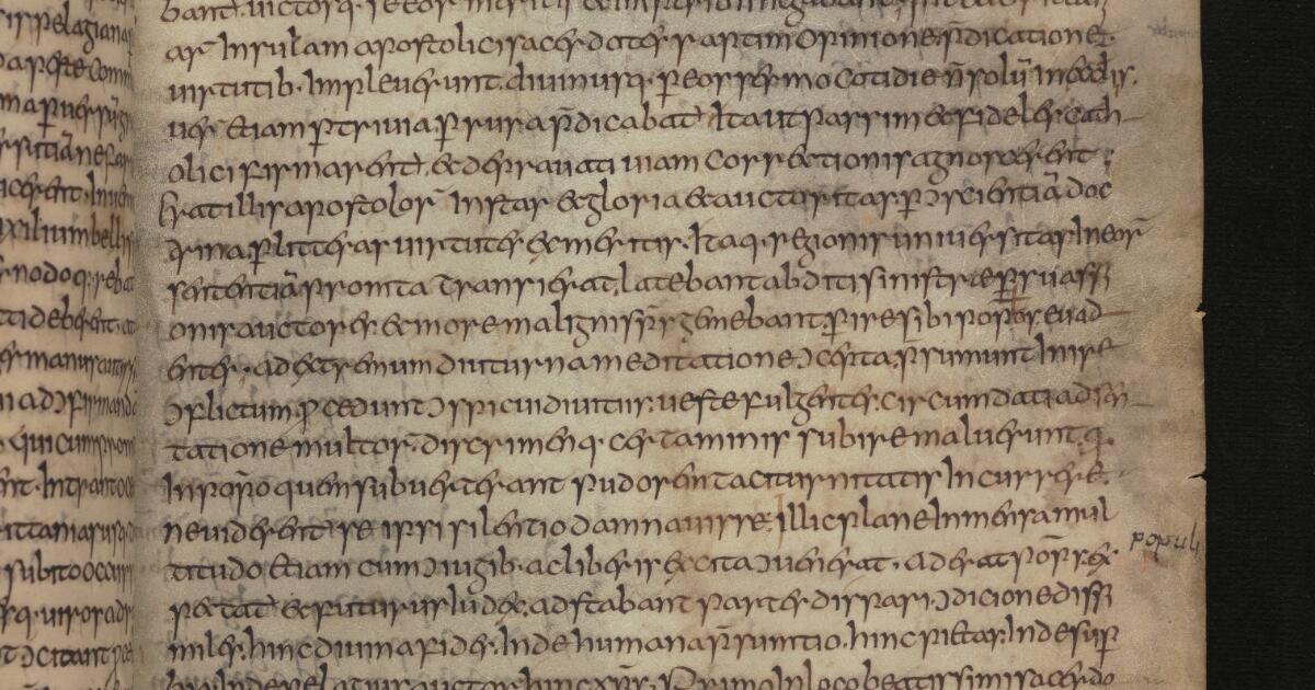 Western Medieval Manuscripts : Bede, Historia ecclesiastica gentis ...