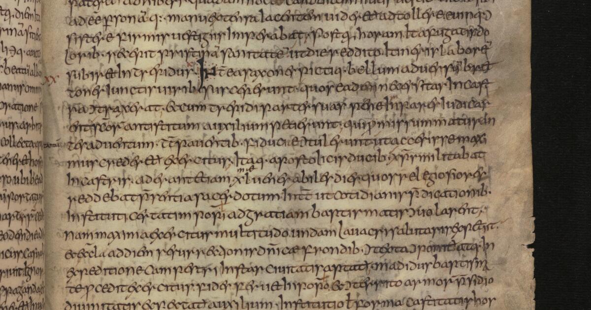 Western Medieval Manuscripts : Bede, Historia ecclesiastica gentis ...