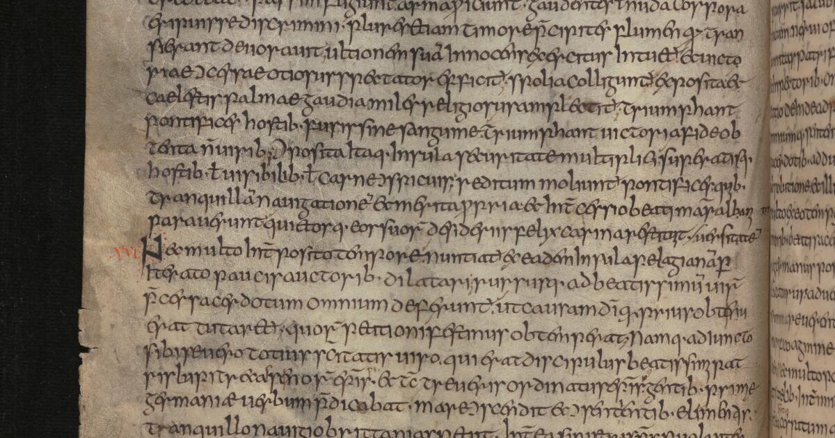 Western Medieval Manuscripts : Bede, Historia ecclesiastica gentis ...