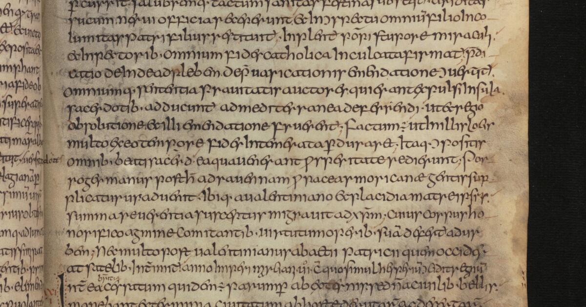 Western Medieval Manuscripts : Bede, Historia ecclesiastica gentis ...