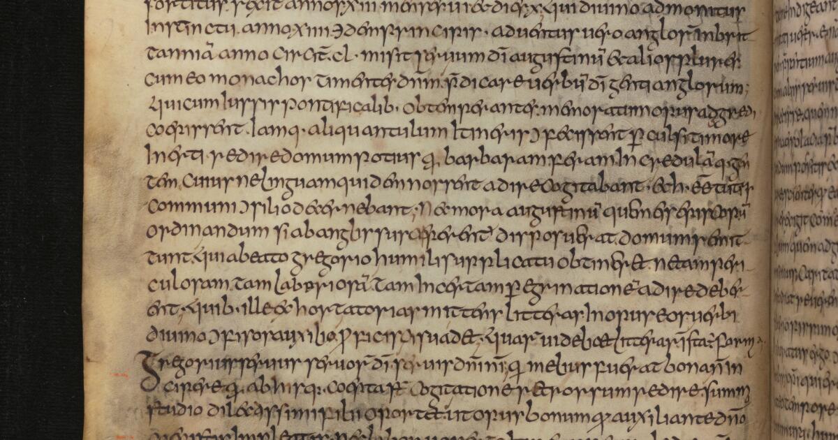 Western Medieval Manuscripts : Bede, Historia ecclesiastica gentis ...