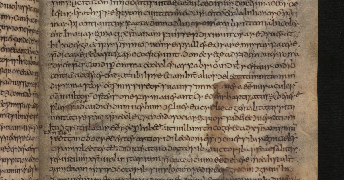 Western Medieval Manuscripts : Bede, Historia ecclesiastica gentis ...