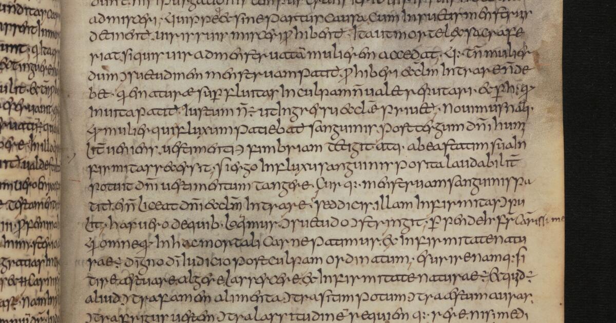 Western Medieval Manuscripts : Bede, Historia ecclesiastica gentis ...