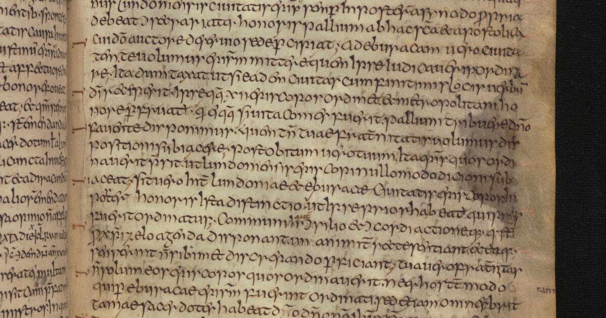 Western Medieval Manuscripts : Bede, Historia ecclesiastica gentis ...