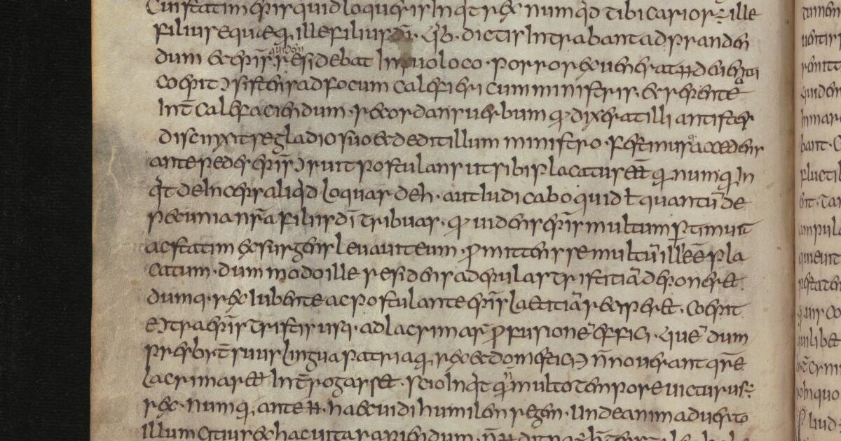 Western Medieval Manuscripts : Bede, Historia ecclesiastica gentis ...