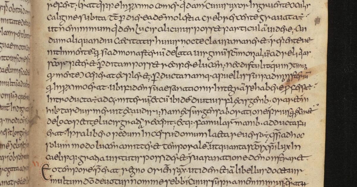 Western Medieval Manuscripts : Bede, Historia ecclesiastica gentis ...