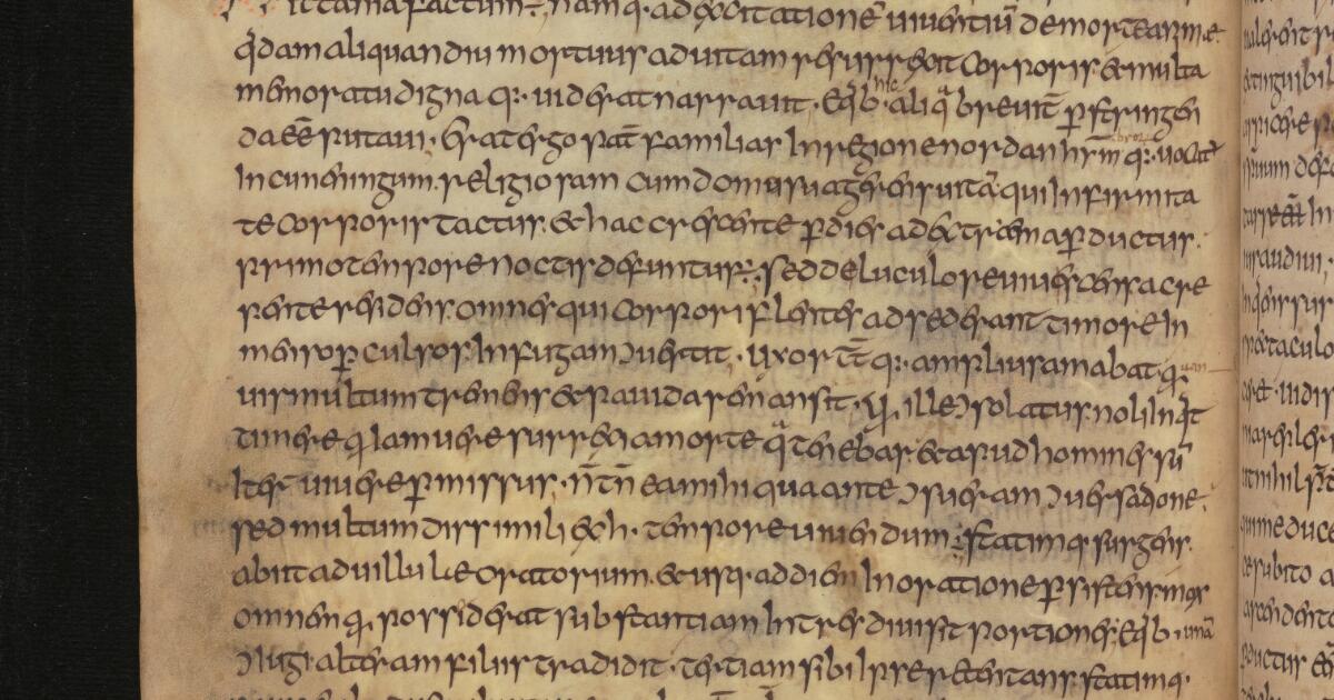 Western Medieval Manuscripts : Bede, Historia ecclesiastica gentis ...