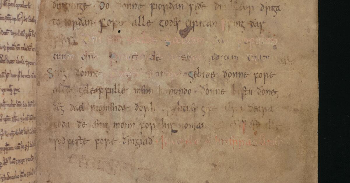 Western Medieval Manuscripts : Prayerbook ('The Book of Cerne')