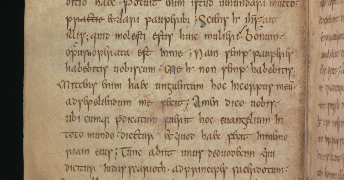 Western Medieval Manuscripts : Prayerbook ('The Book of Cerne')