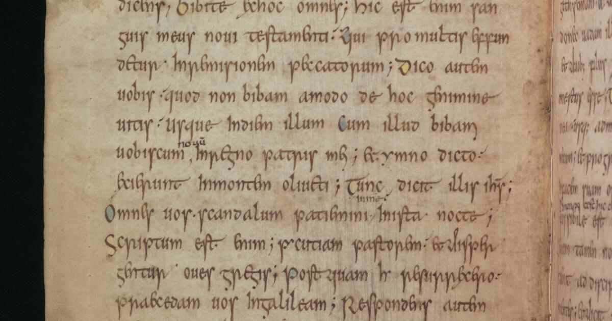 Western Medieval Manuscripts : Prayerbook ('The Book of Cerne')