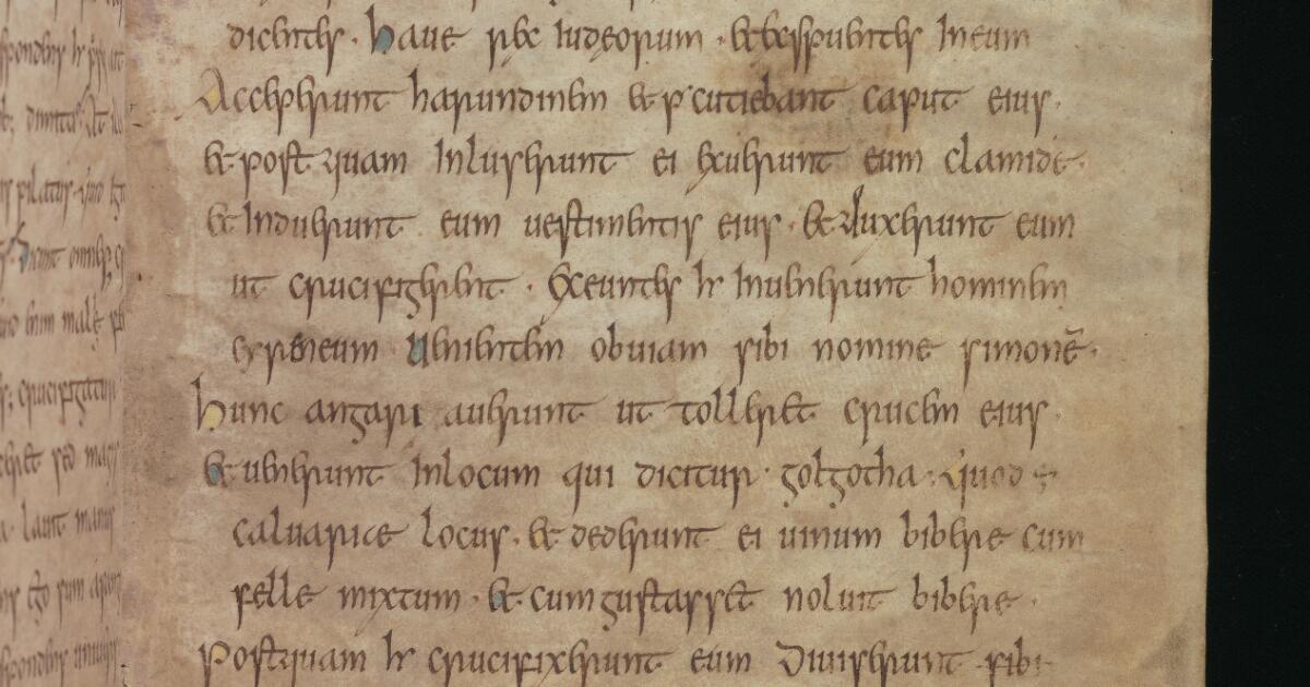 Western Medieval Manuscripts : Prayerbook ('The Book of Cerne')