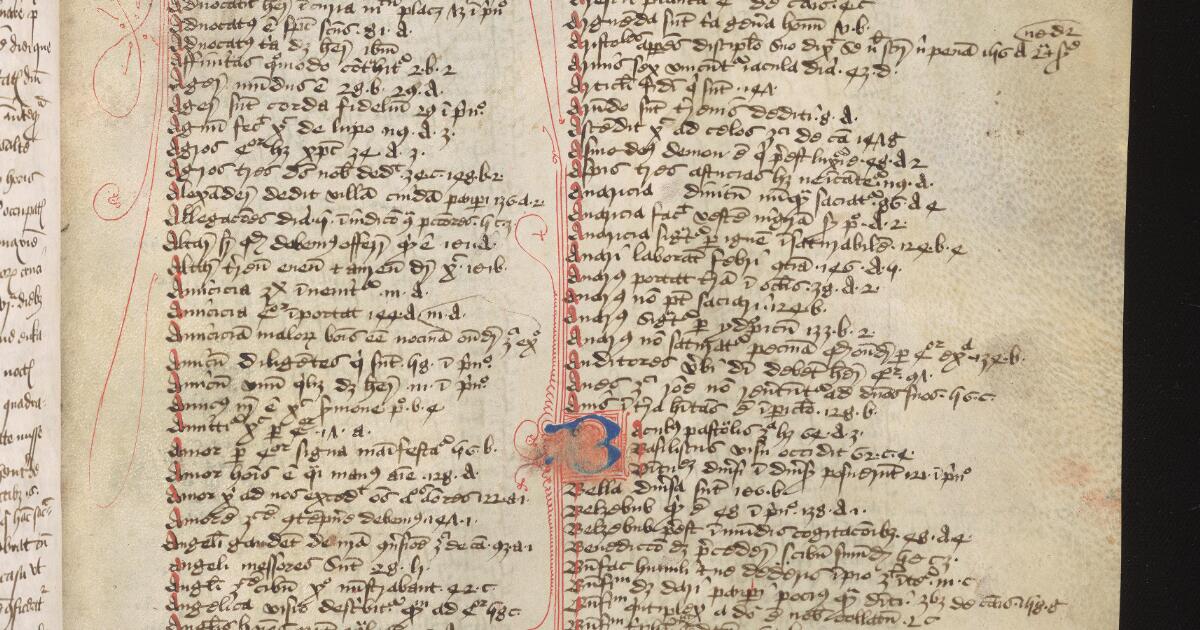 Western Medieval Manuscripts : Sermons