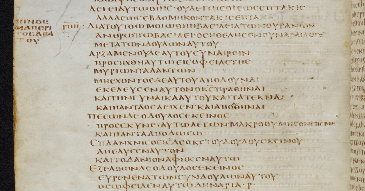 Christian Works : Codex Bezae