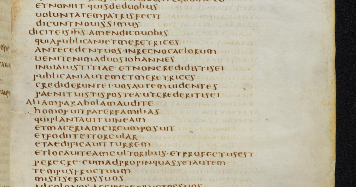 Christian Works : Codex Bezae