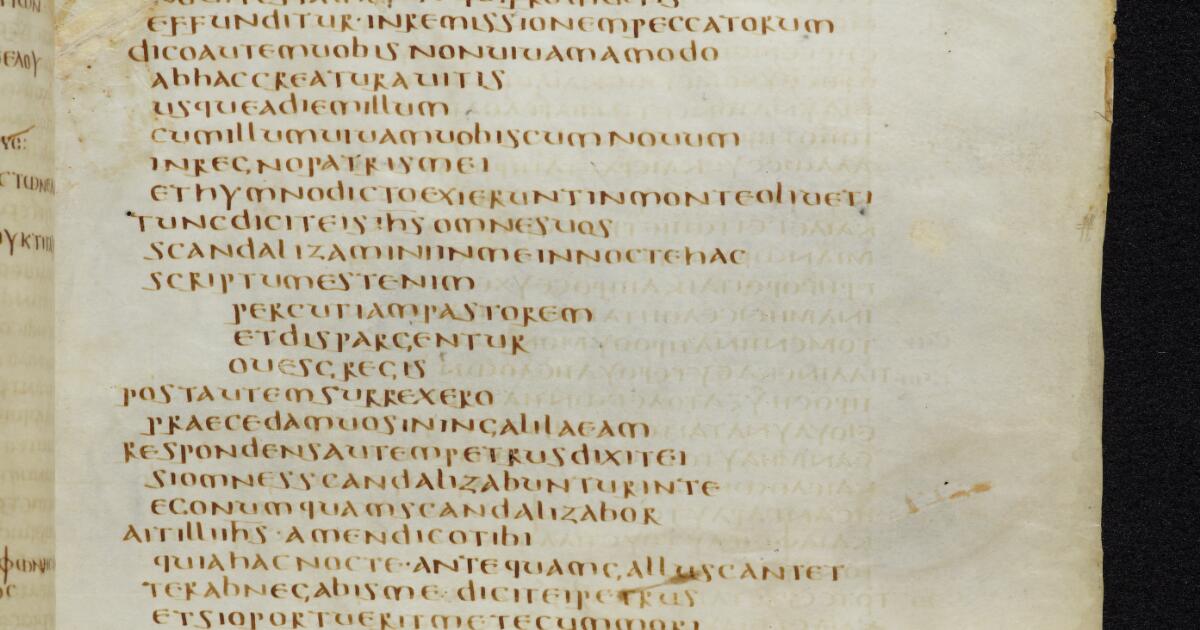 Christian Works : Codex Bezae