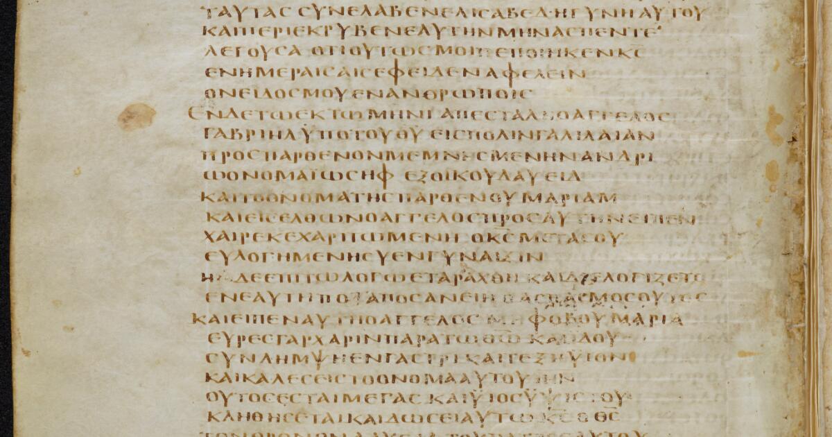 Western Medieval Manuscripts : Codex Bezae