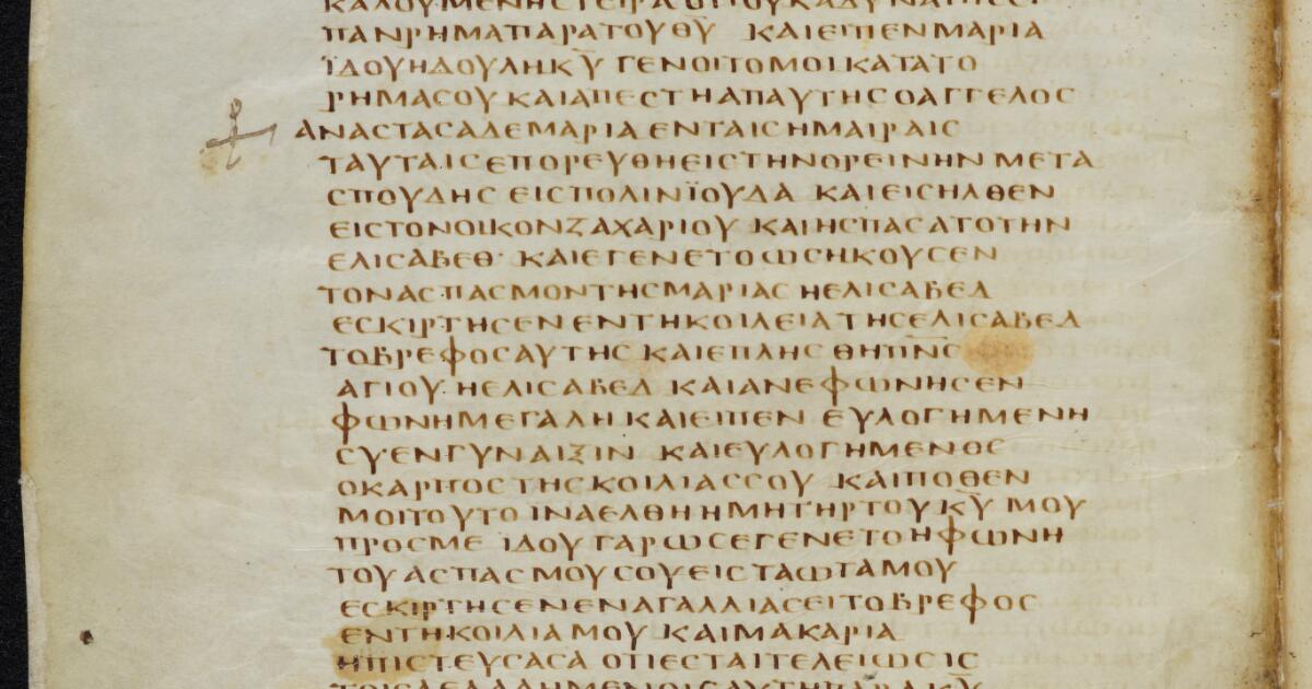 Western Medieval Manuscripts : Codex Bezae