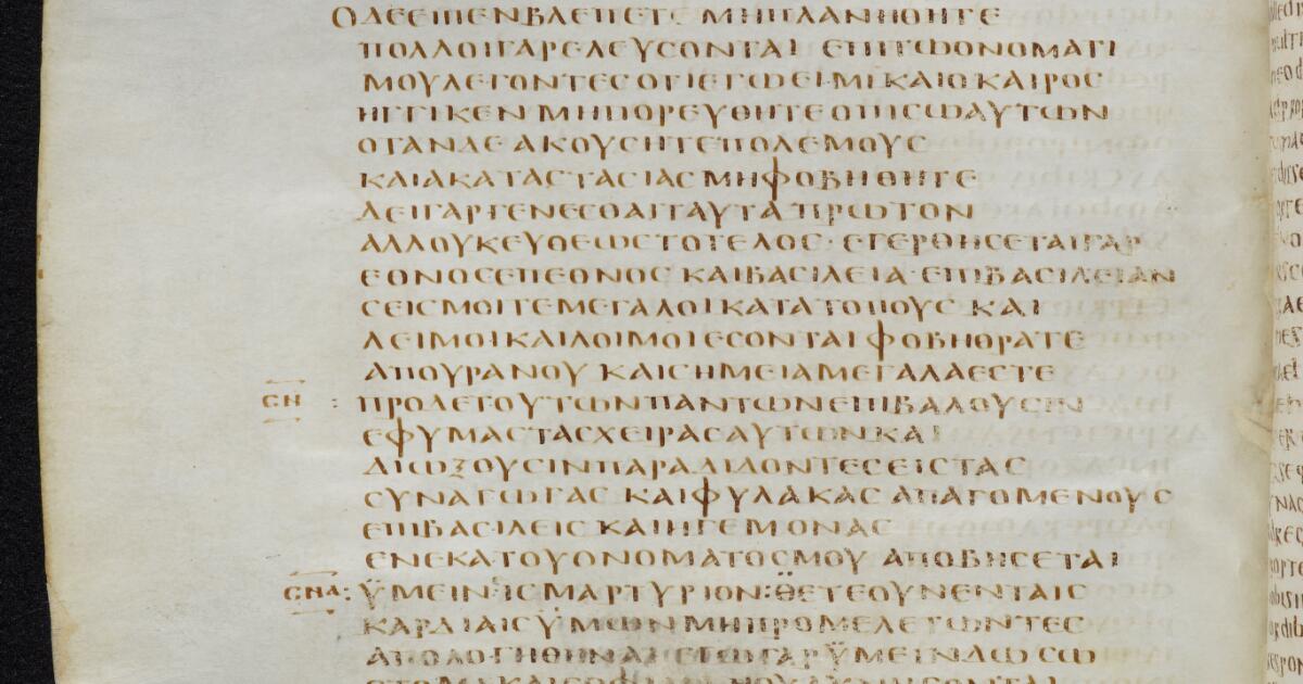 Christian Works : Codex Bezae